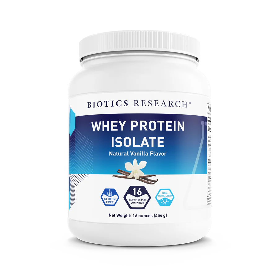 Whey Protein Isolate Vanilla 16 oz - BR – Rightway Health & Wellness Center